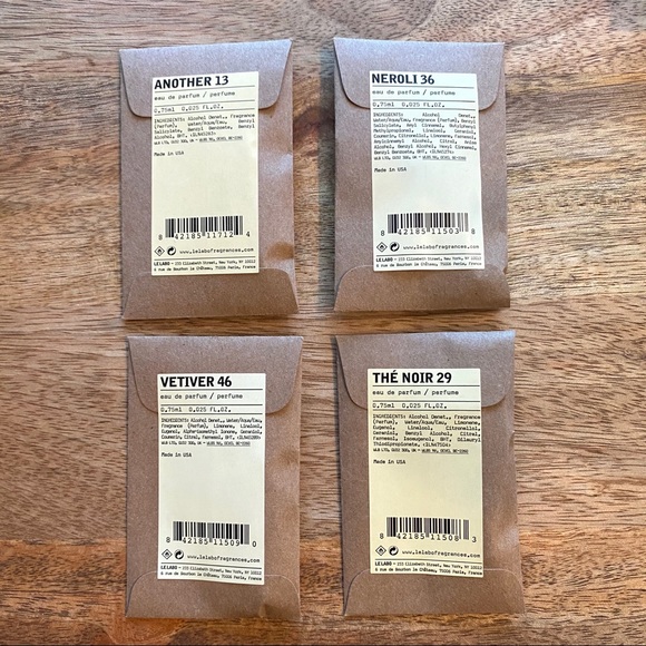 Le Labo | Makeup | Le Labo Sample Set | Poshmark